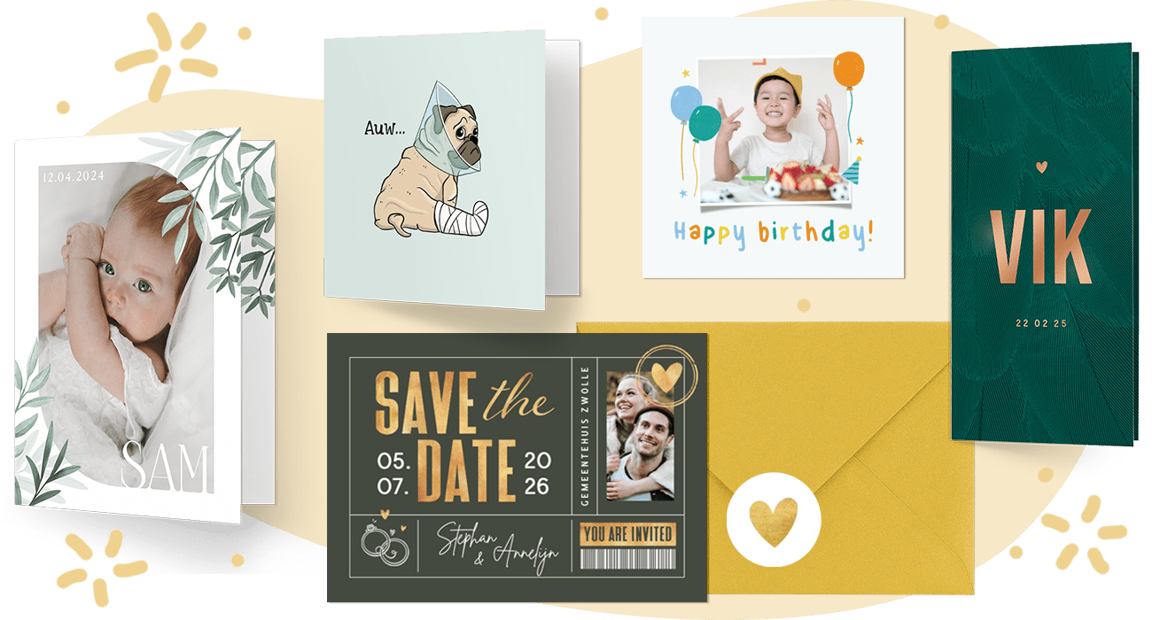 Kaarten maken online en versturen | Kaartje2go