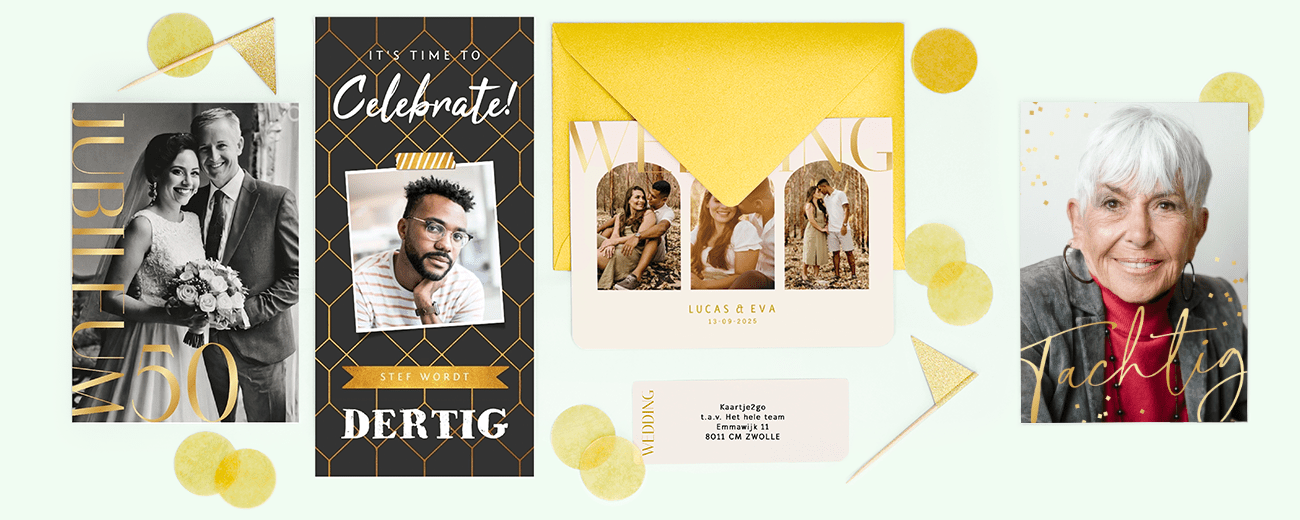 Uitnodiging maken & bestellen | Gratis proefdruk