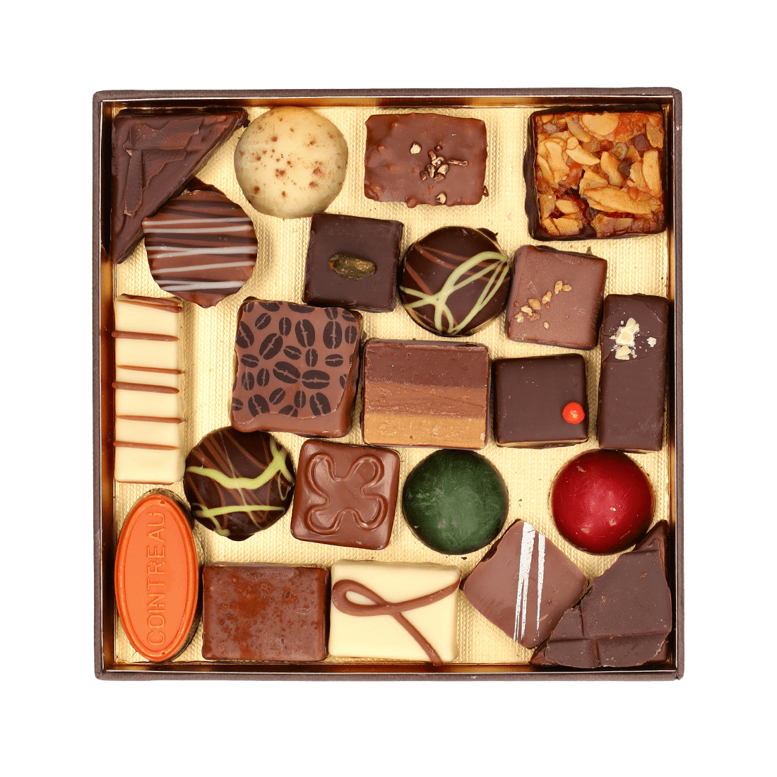 Luxe chocolade bonbons + kaart versturen | Kaartje2go