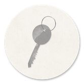 Adreswijziging papiertje met sleutels | Kaartje2go