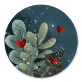 Hippe kerstkaart grote foto, kerstkader'Fijne | Kaartje2go