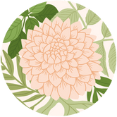 Bedankkaart goede zorgen met bloemen | Kaartje2go