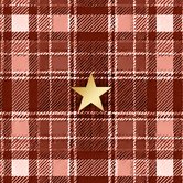 Kerstkaartje met fotocollage ruitjespatroon | Kaartje2go