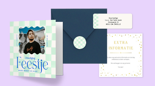 Uitnodiging maken & bestellen | Gratis proefdruk