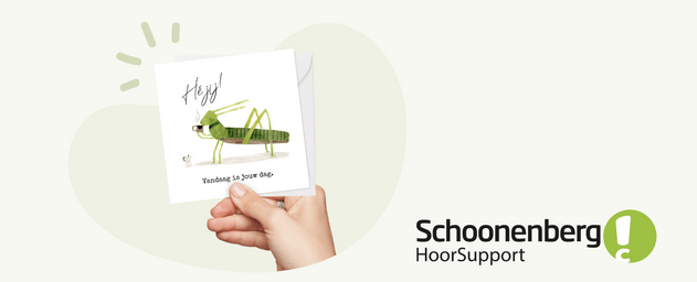 Gratis kaart Schoonenberg HoorZeker pakket