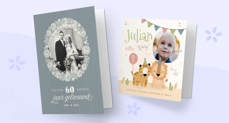 Uitnodiging maken & bestellen | Kaartje2go