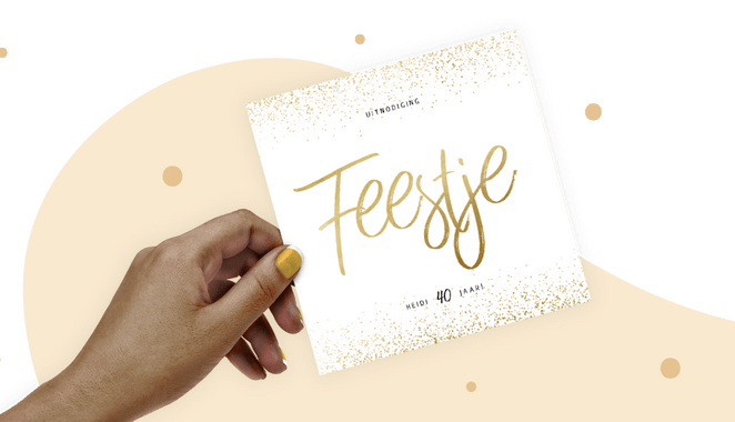 Uitnodiging maken & bestellen | Maak je uitnodiging | Kaartje2go