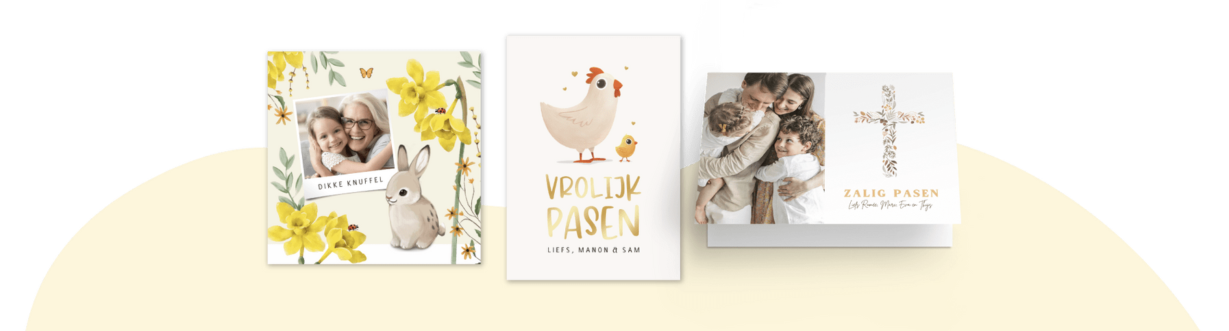 Uitnodiging Pasen 🐰 Kaartje2go