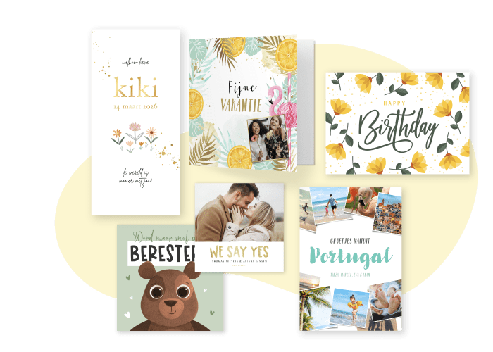 Kaarten maken online en je kaartje sturen | Kaartje2go