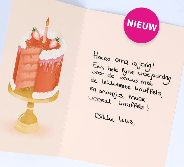 Welkom thuis kaart collega terug op zijn werk | Kaartje2go